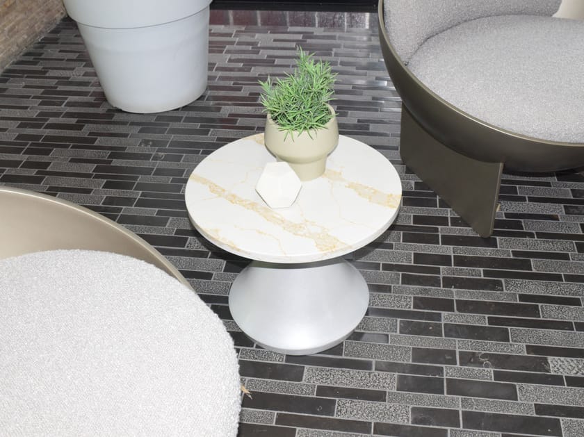 REIMS Round marble coffee table By Able