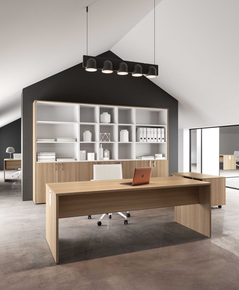 FUNNY - WOODEN SIDE Office desk By About Office