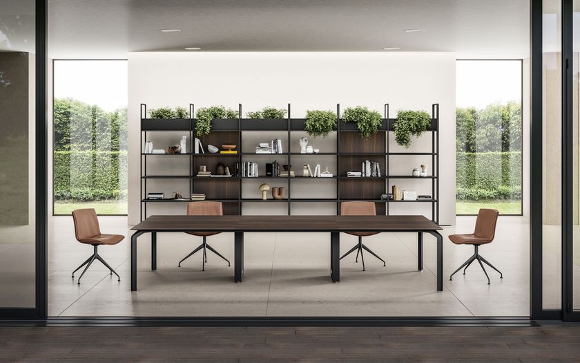 GATE | Glass office shelving Office shelving By About Office