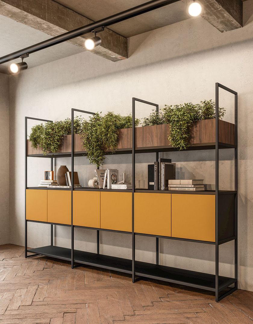 GATE | Glass office shelving Office shelving By About Office
