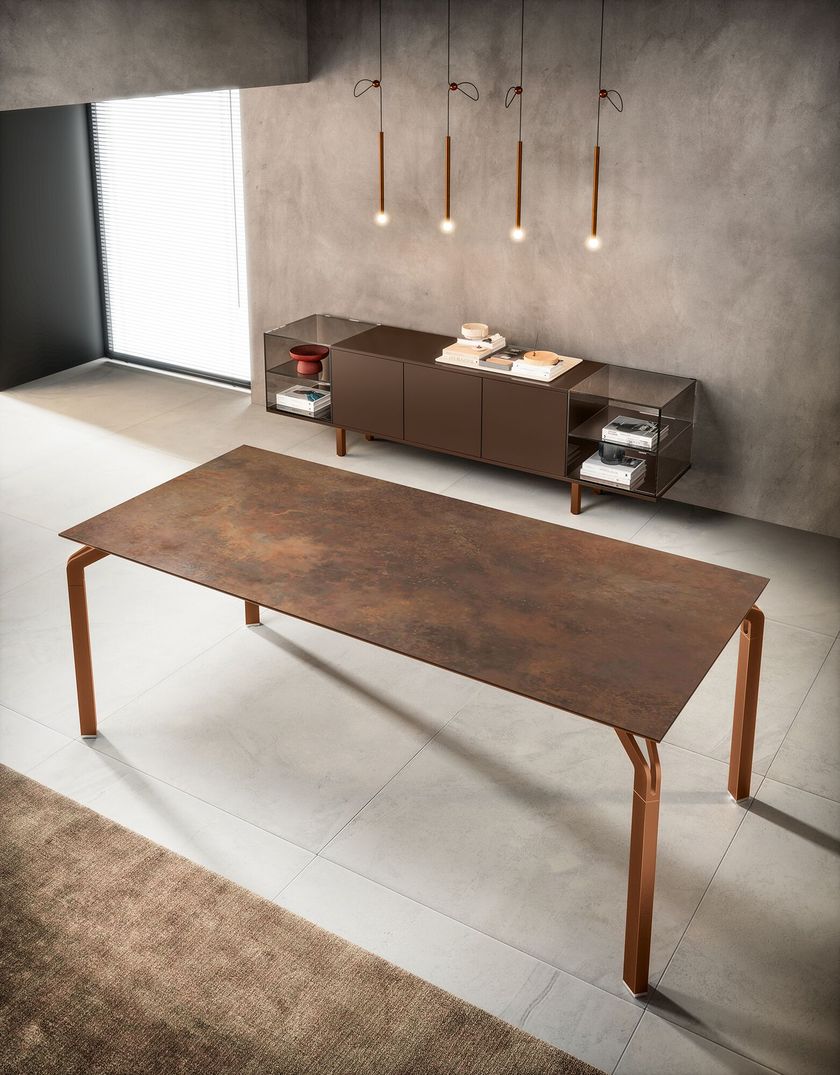 YOGA Laminam® office desk / meeting table By About Office