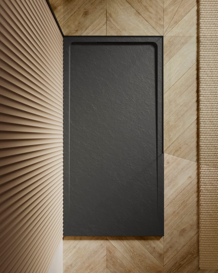 HALO SLATE Piatto doccia By Acquabella