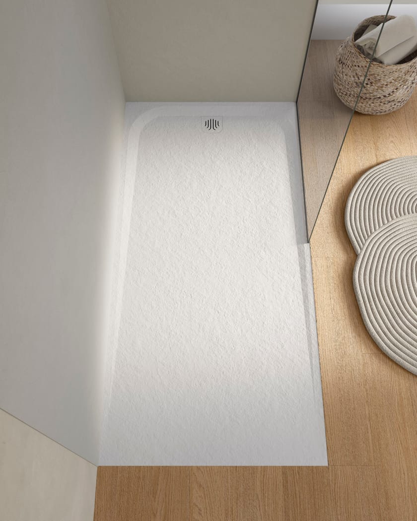 UNIC SLATE Receveur de douche By Acquabella