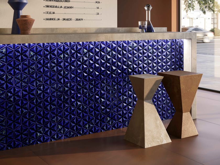 EXA16 STELLA Indoor double-fired ceramic wall tiles By Acquario Due