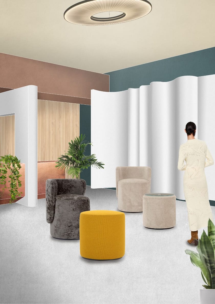 BOLL Easy chair By Adrenalina | design Simone Micheli