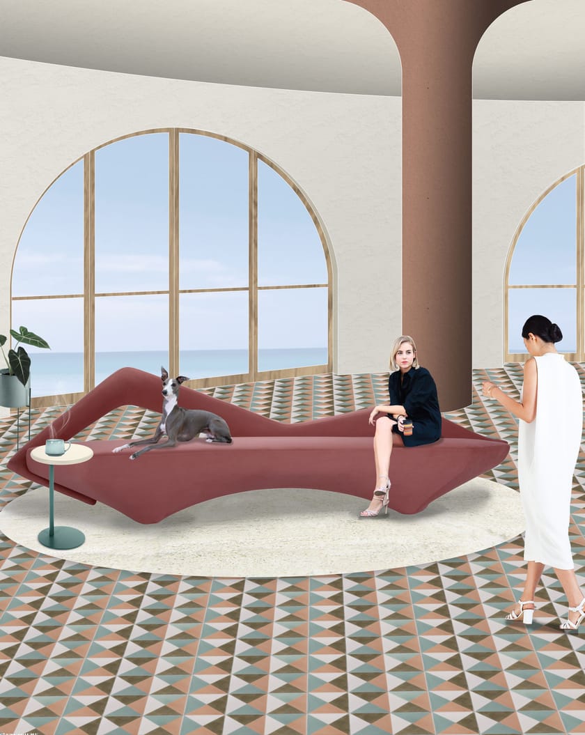 SOFT MACHINE 4 seater sofa By Adrenalina