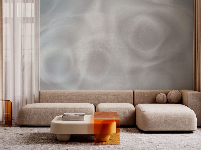 FLORA Plaster backing nonwoven wallpaper By Affreschi & Affreschi