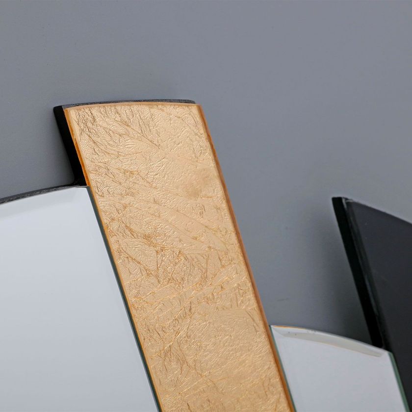 GOLDEN SLICE Mirror By Agave