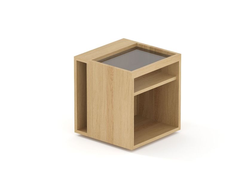 MAPP Swivel solid wood coffee table By Air Division