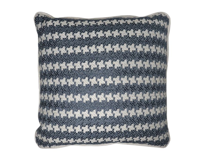 CUSHION LIBERTÉ Riverside Blue Motif square cushion By Aldeco