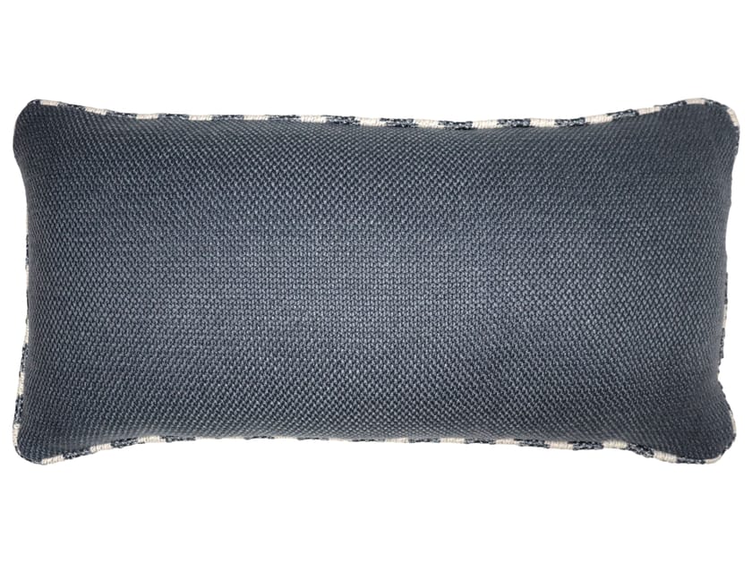 CUSHION MAISON White Riverside Blue Solid-color rectangular cushion By ...