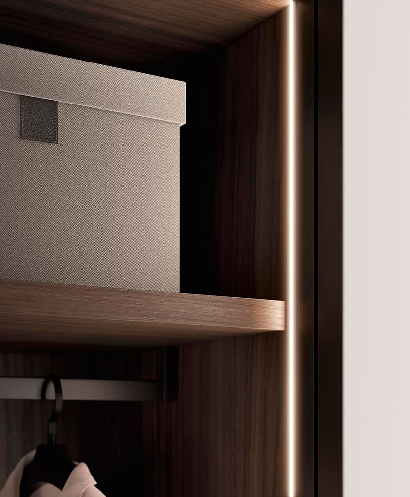 POKER - CODE Wardrobe with sliding doors By Alf DaFrè