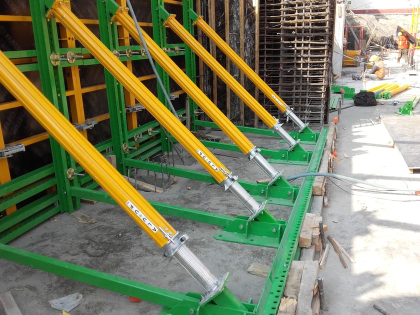SINGLE SIDED WALLS EQIPPED WITH ALU-UP2 Formwork support system By ...