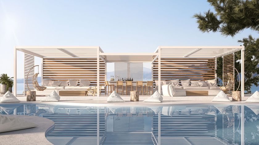 SMARTIA PG120F Fixed Aluminium pergola By Alumil