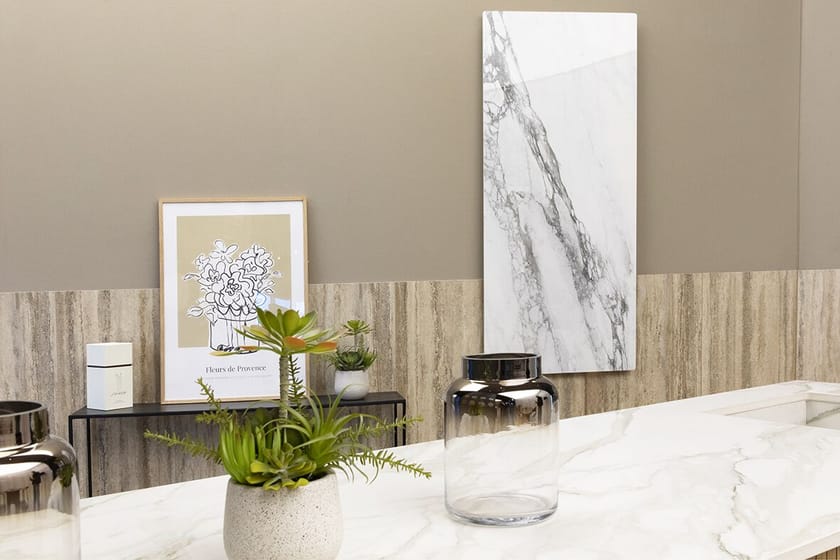 Termoarredo elettrico a parete LINUS - Ama Advanced Materials - Edilportale