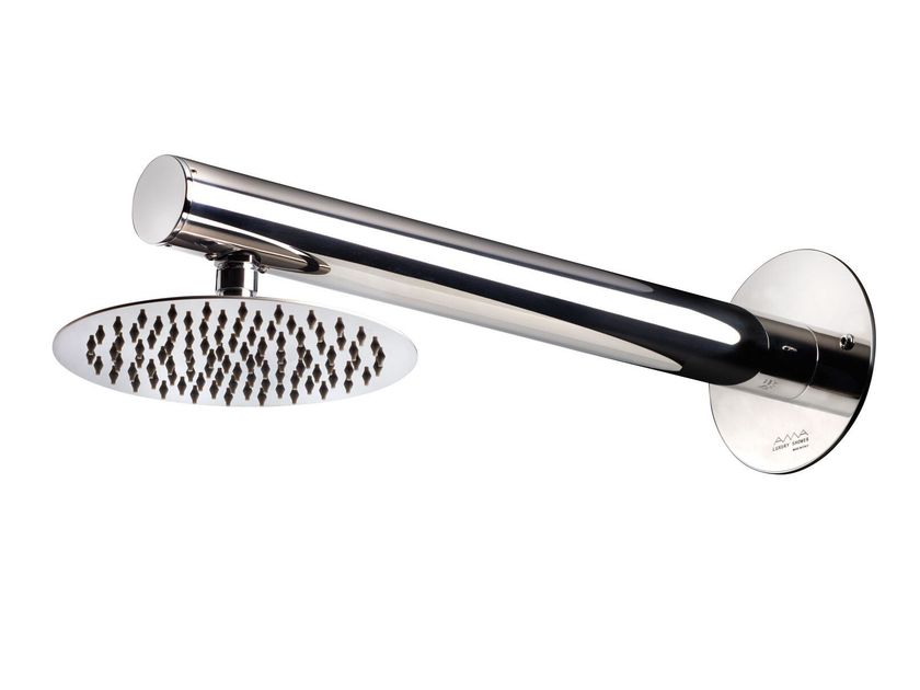 AURORA Stainless steel shower set with hand shower with overhead shower ...