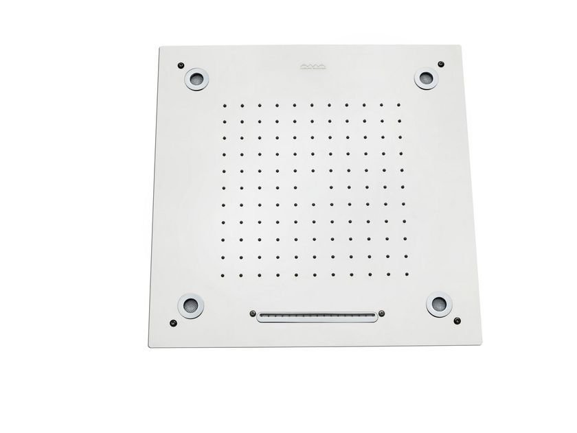 URANO LED ceiling mounted stainless steel overhead shower By Ama Luxury ...