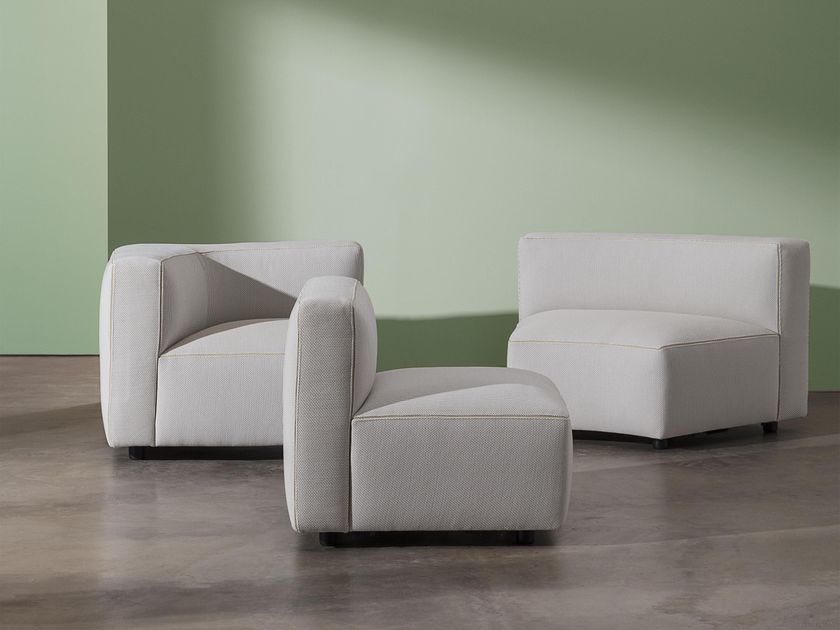 DADO OUTDOOR SF2372 Poltrona da giardino ad angolo in tessuto con ...