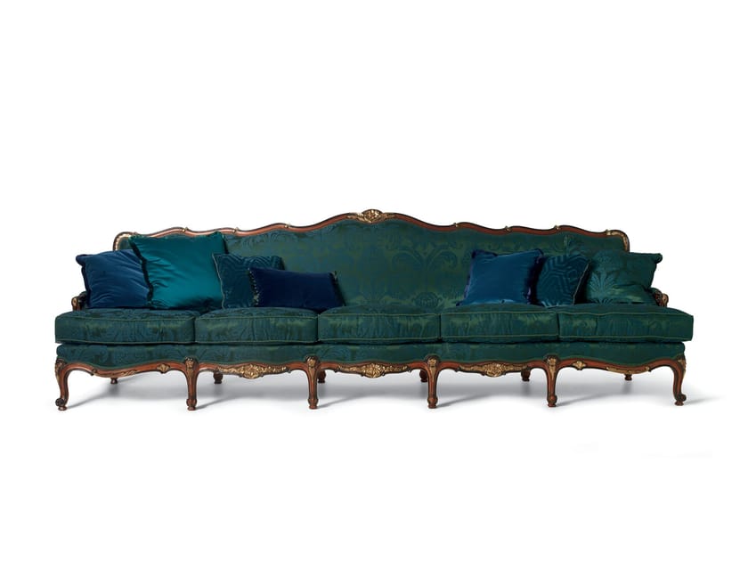 TIMELESS ITALIAN STYLE 5 seater fabric sofa By Angelo Cappellini