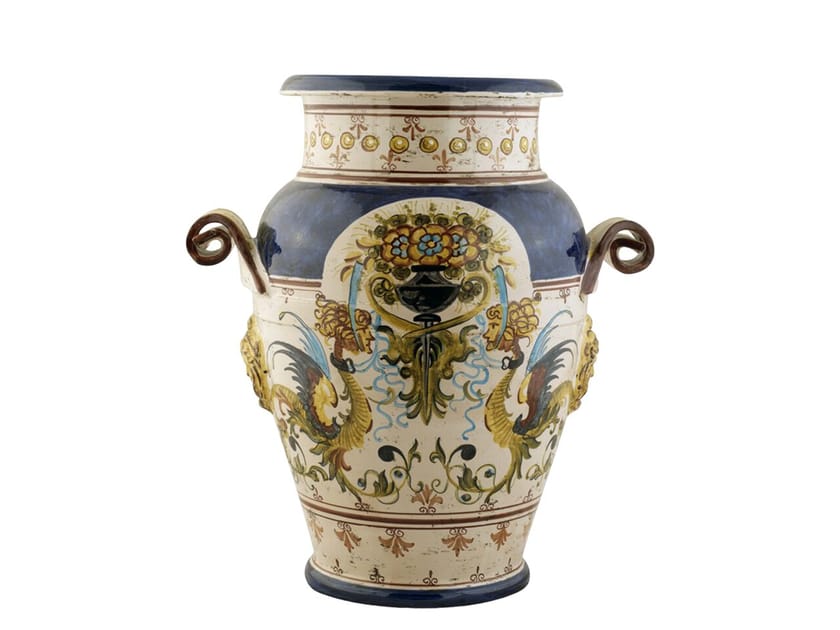 ARMI Vase By Antica Deruta