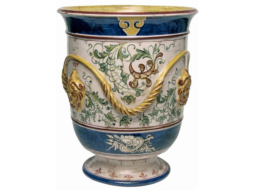 ARMI Plant pot By Antica Deruta