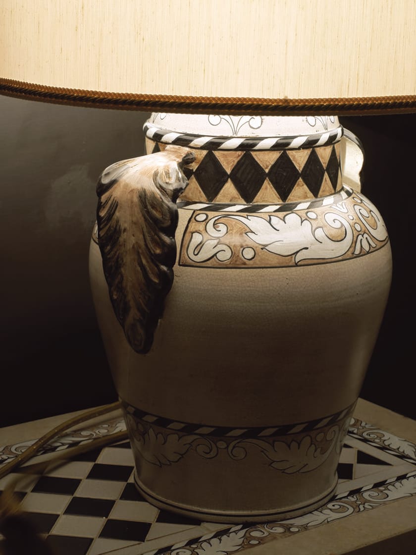 BAROCCO Table lamp By L'Antica Deruta