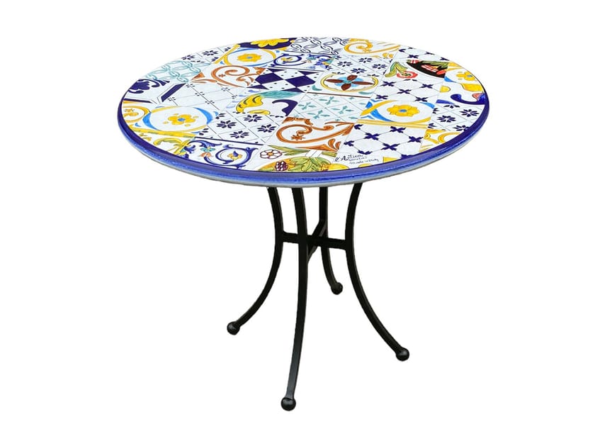 PATCHWORK Tavolo By Antica Deruta