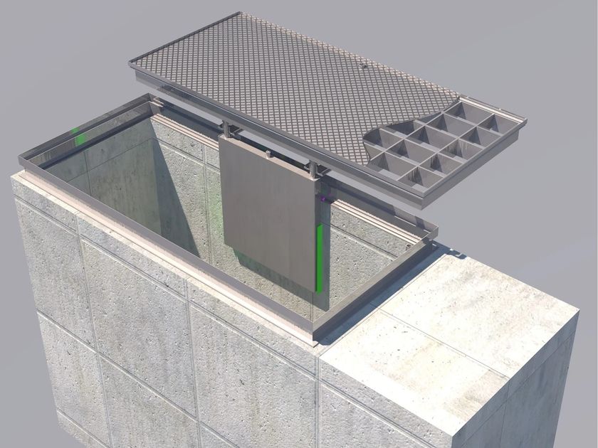 CHAMELEON XL Floor-mounted door By Apulia innovative technologies ...