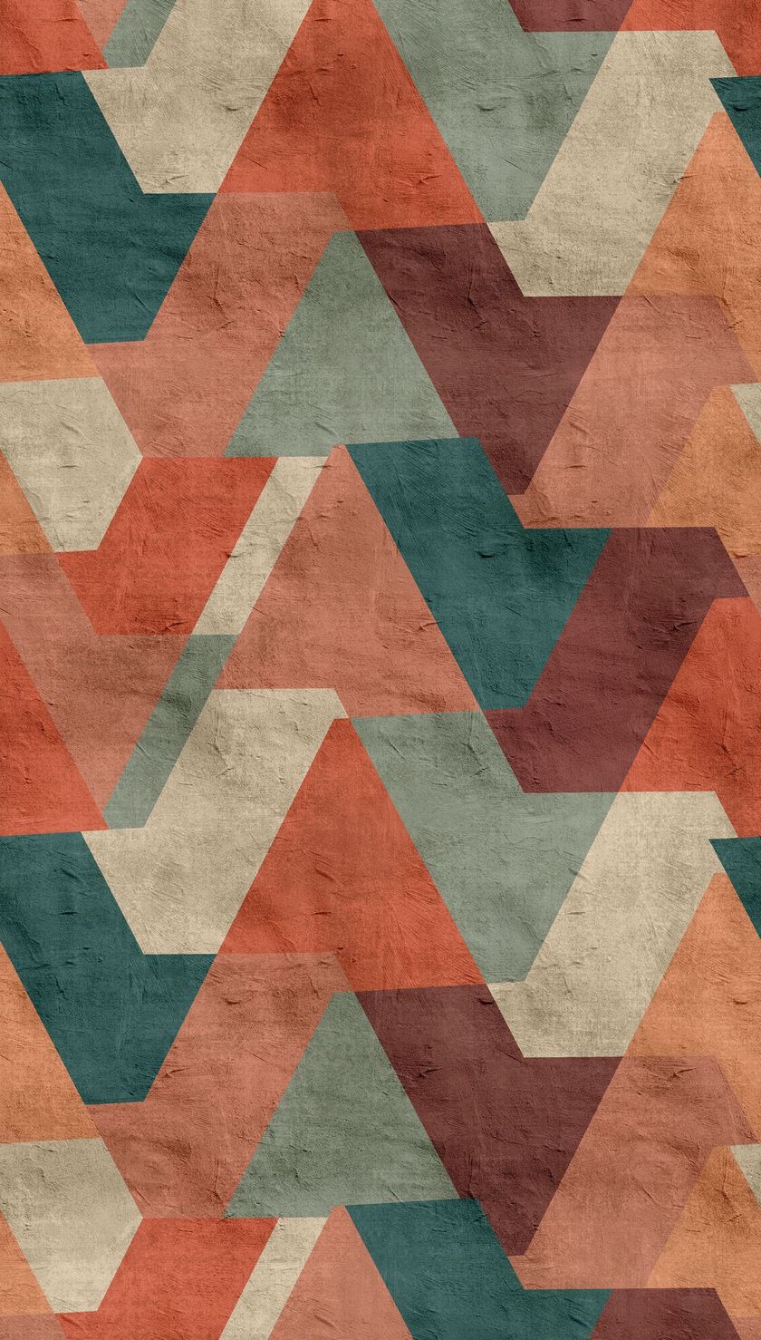 398371 Geometric nonwoven wallpaper By Architects Paper