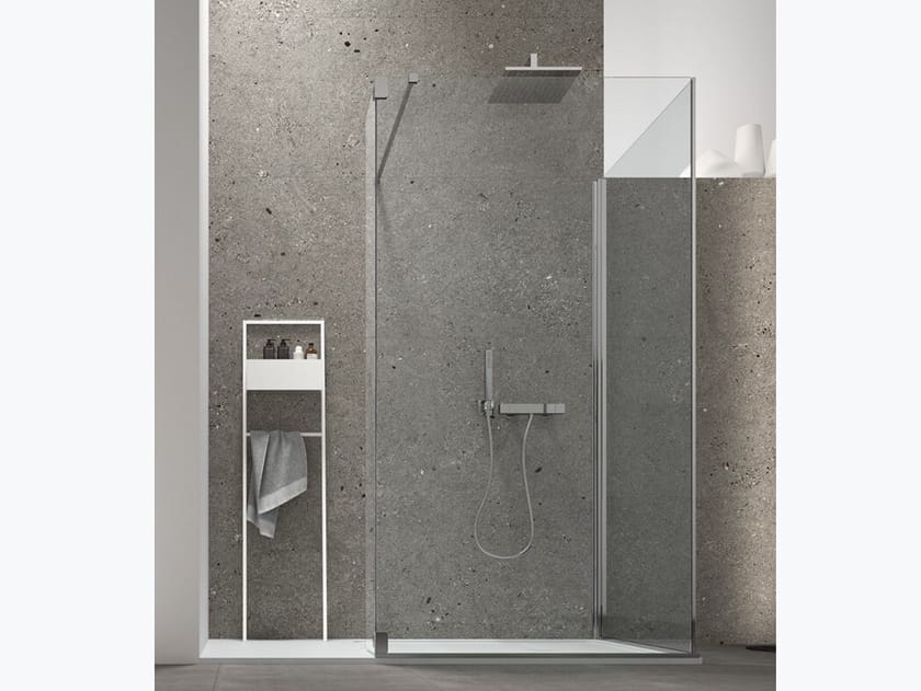 S6 Rectangular corner Walk in shower By Arcom