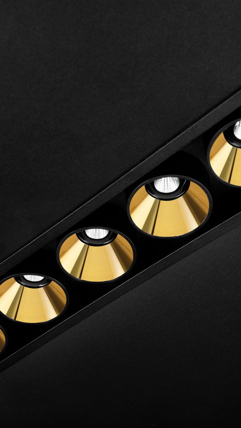 BLACK FOSTER RECESSED 5 射灯 By Arkoslight | design Rubén Saldaña