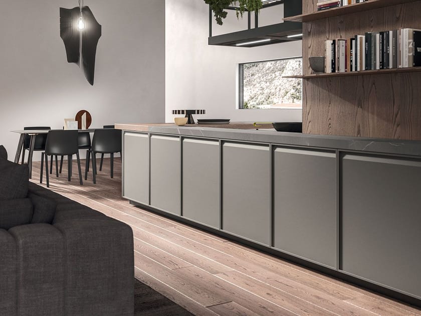 AK_07 Fitted kitchen with peninsula By Arrital