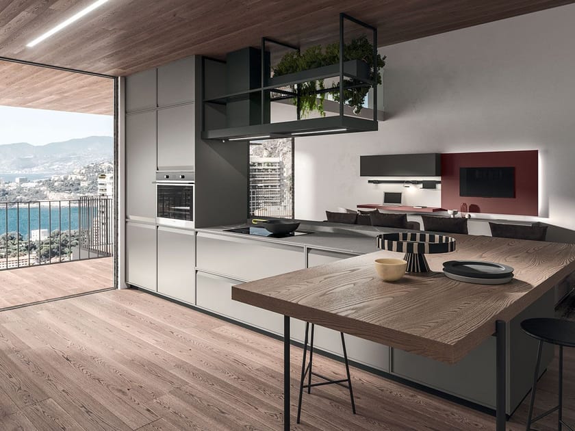 AK_07 Fitted kitchen with peninsula By Arrital