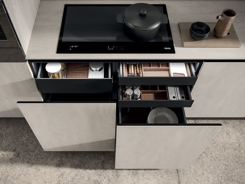 AK_PROJECT Linear kitchen without handles By Arrital