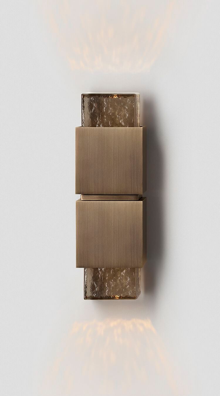 CUBO UP DOWN LED dimmable wall lamp By Articolo Studios