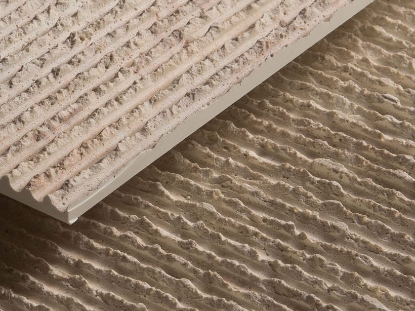 LIBREE TRAVERTINE 3D Wall Cladding with travertine effect By Artstone ...