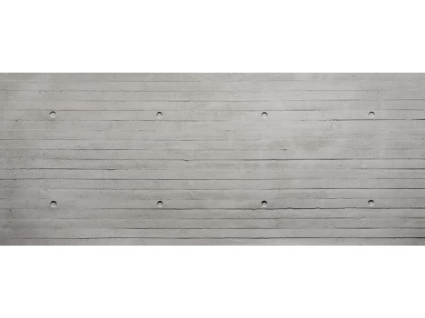 T-ROD PLATE Glass-fibre 3D Wall Cladding with concrete effect By ...