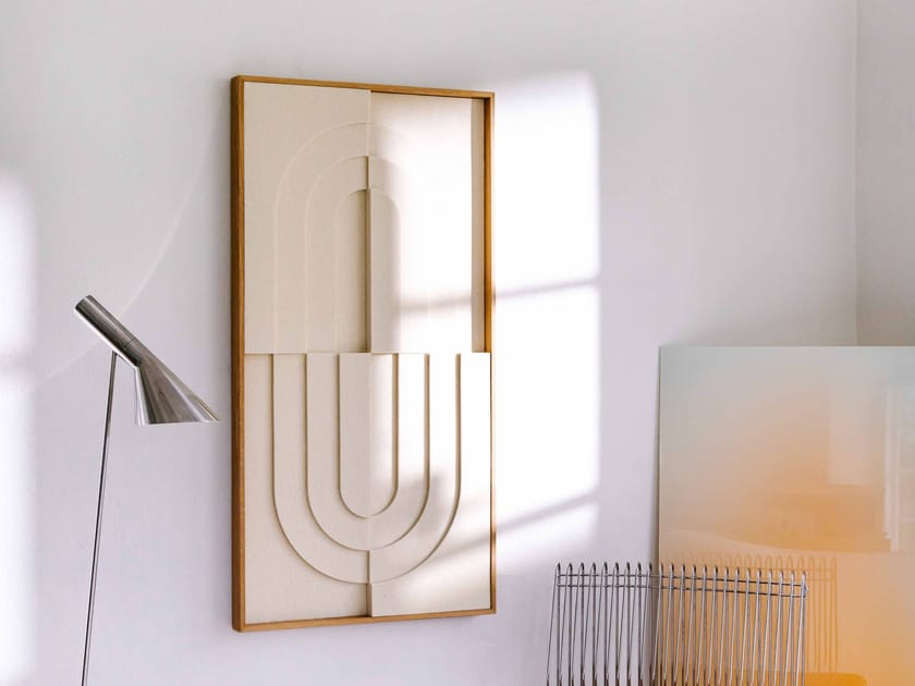 ARCH KVADRAT Wall-mounted recycled fabric Acoustic panel By Arturel