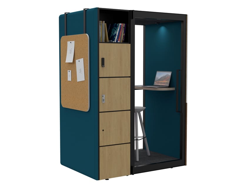 KAMELEON STORAGE Office booth By Askia