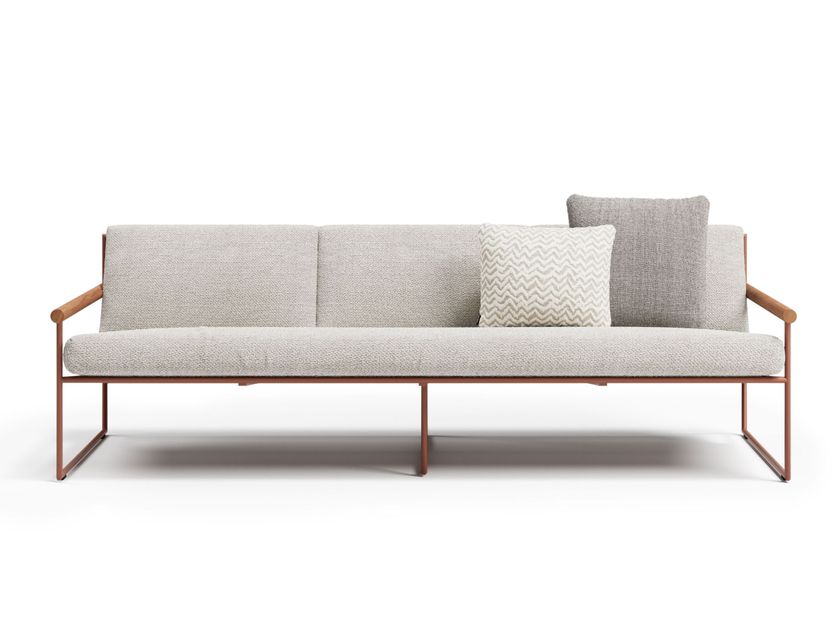 PIPE 3 seater fabric garden sofa By Atmosphera | design Busetti Garuti ...