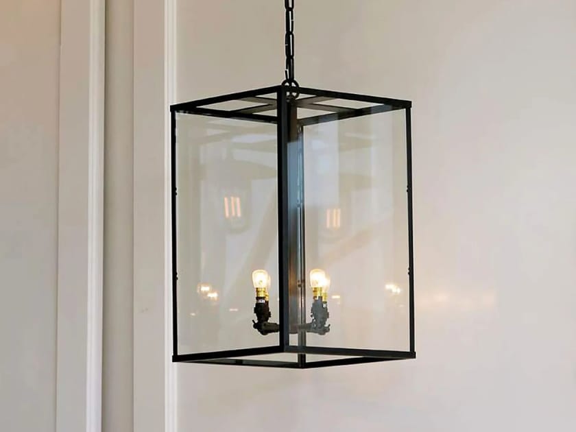 VITRINE PETITE LANTERN SUSPENSION Pendant lamp By Authentage Lighting