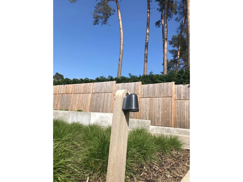 BALUME LED Padouk bollard light By Authentage Lighting