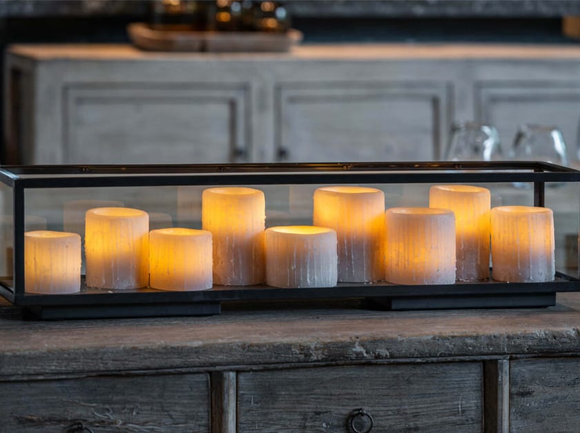 BELLEFEU VITRINE LONG TABLE Table lamp By Authentage Lighting