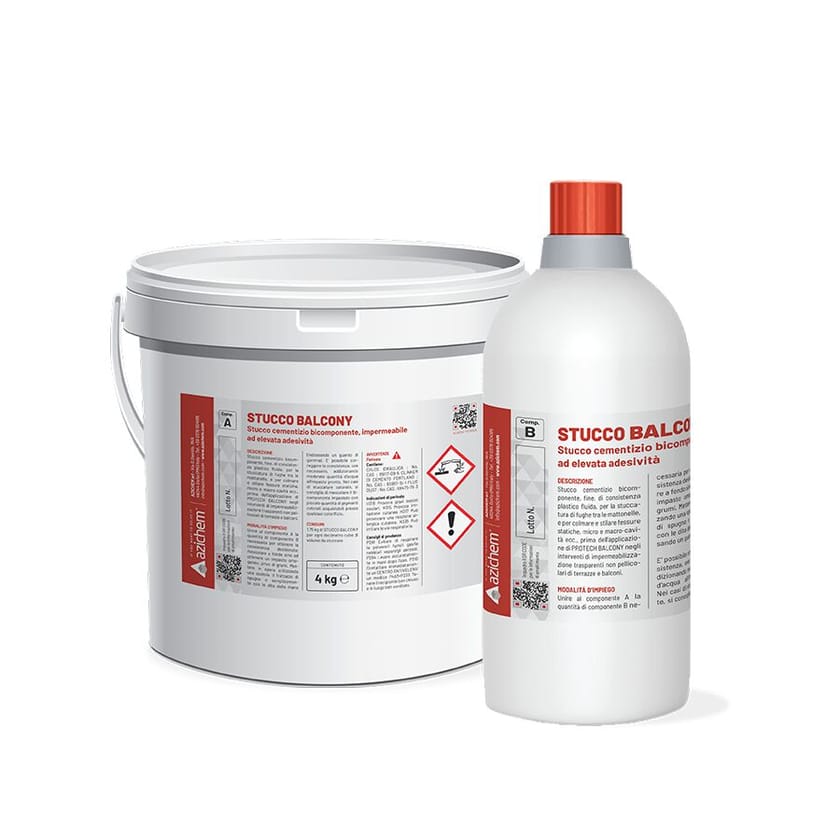 STUCCO BALCONY Flooring grout By Azichem