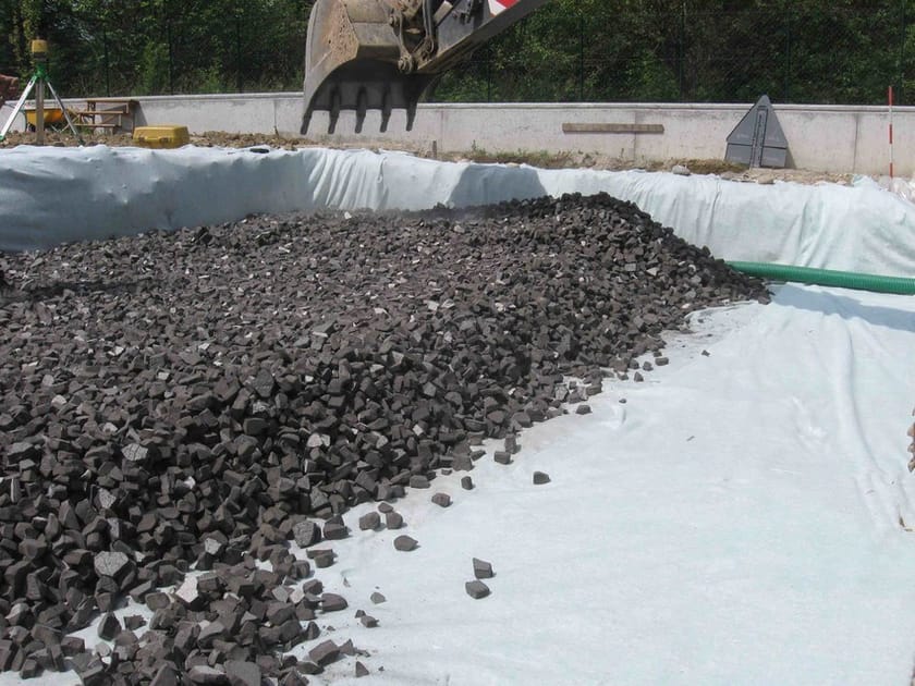 Ghiaia / granuli di vetro cellulare per vespai e riempimenti B/GLAS ...