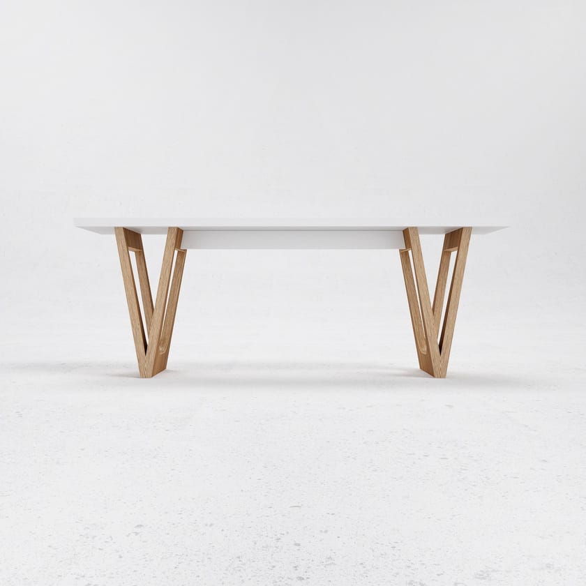 Wood veneer bench seating B2 B Collection By ODESD2 design Svyatoslav Zbroy