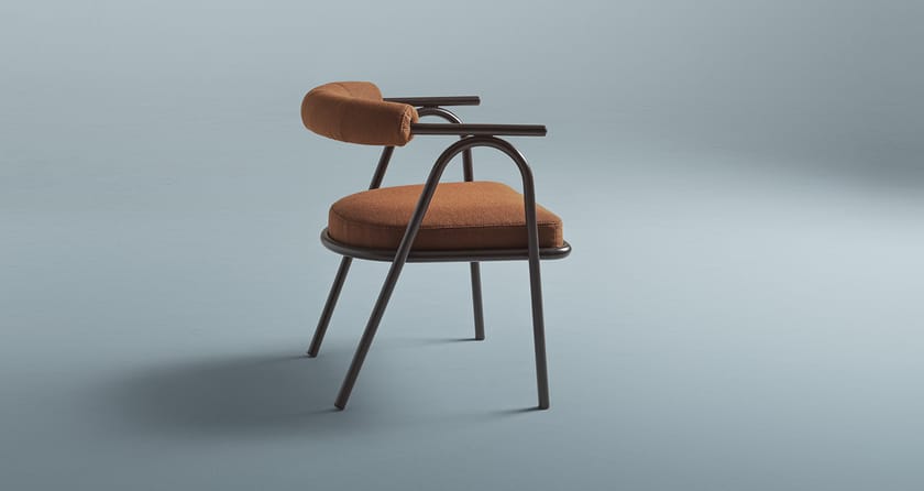 Fabric easy chair with armrests BABA Baba Collection By MY home ...