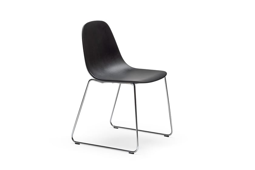 BABAH SL | Sled base chair Sled base polyurethane chair By CHAIRS ...