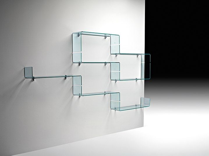 BABILA Wall shelf By Fiam Italia | design Luca Casini