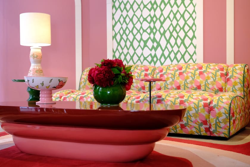 BABKA Low oval glass-fibre coffee table By POPUS EDITIONS | design ...